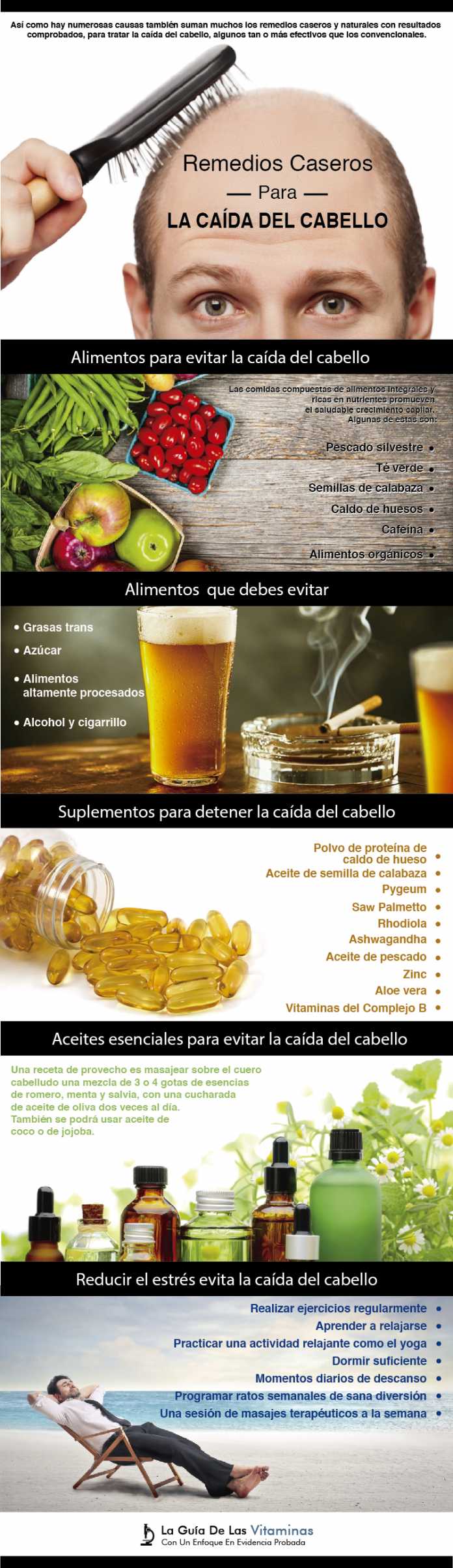 Remedios caseros para la caída del cabello que debes probar - [100% naturales] - La Guía de las ...