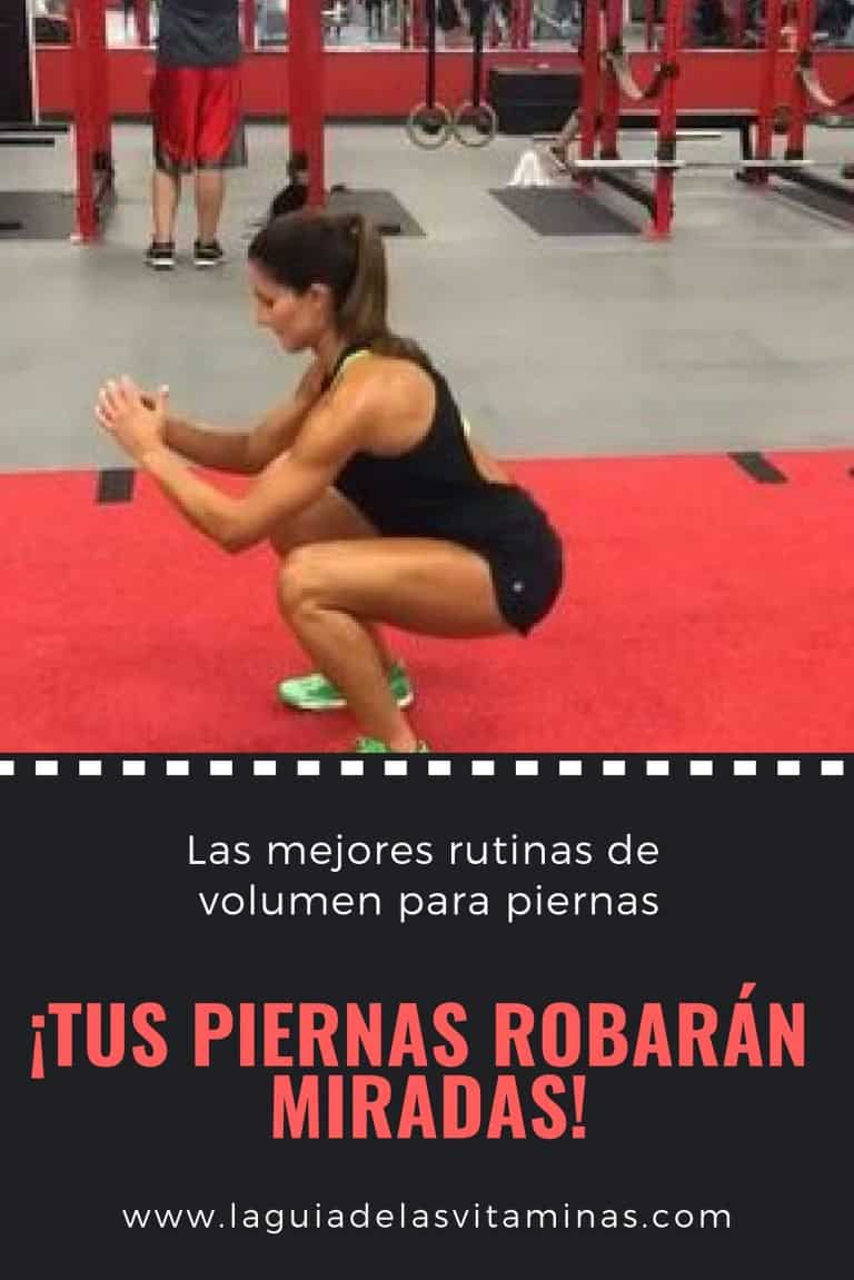 La mejor rutinas de volumen para piernas (crece y tonifica) - La Guía de las Vitaminas